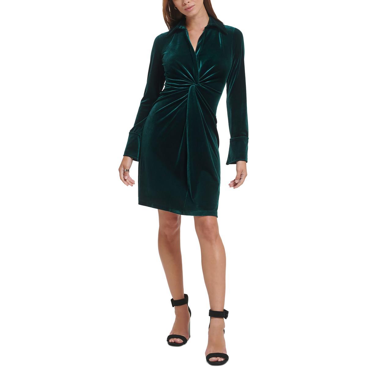 Calvin Klein Velvet Dresses for Women Lyst