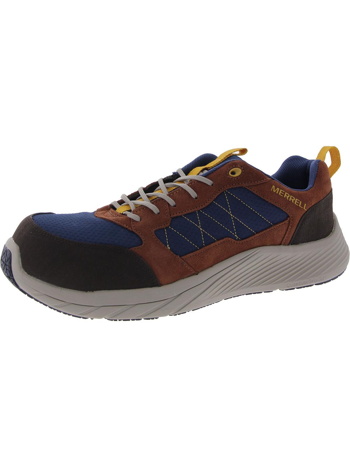 Merrell Moab Speed Composite Toe Lifestyle Work & Safety Shoes in Blue ...