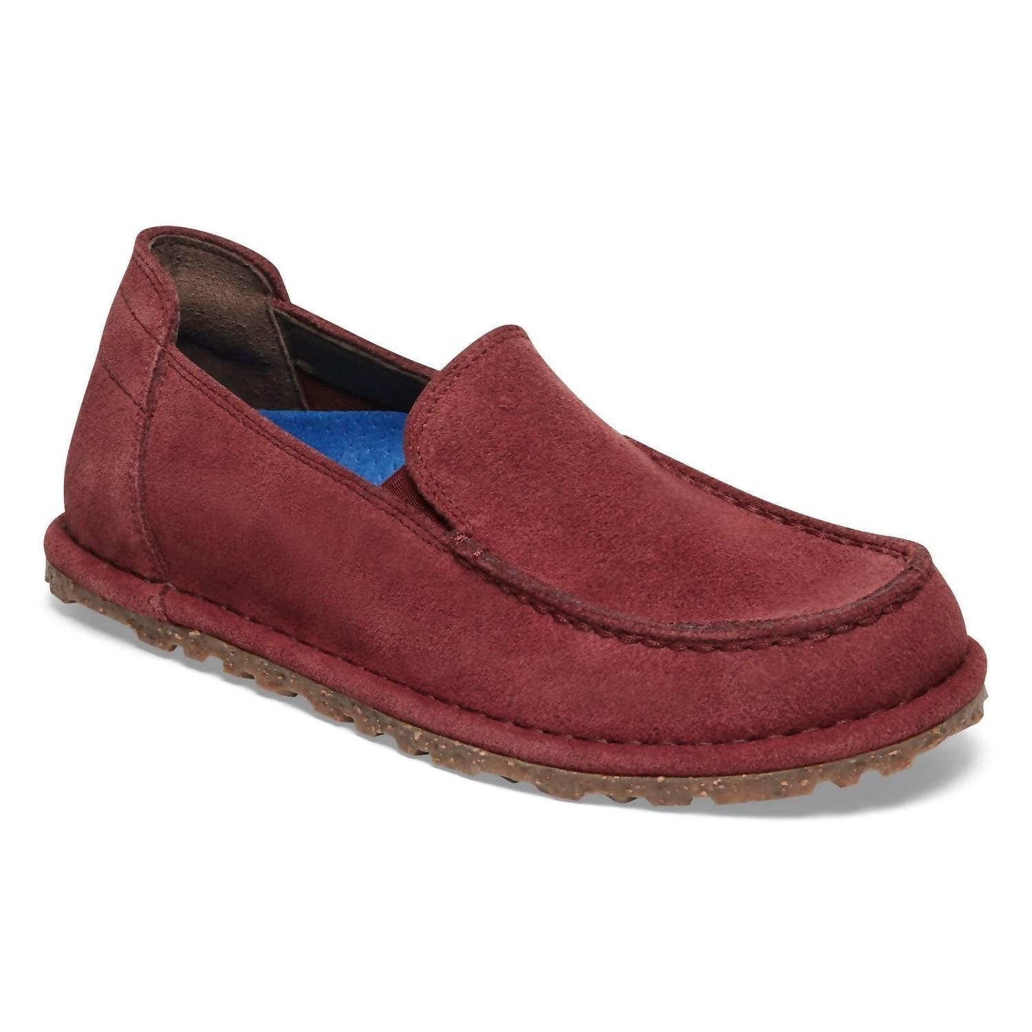 Birkenstock Utti Suede Clogs in Red | Lyst