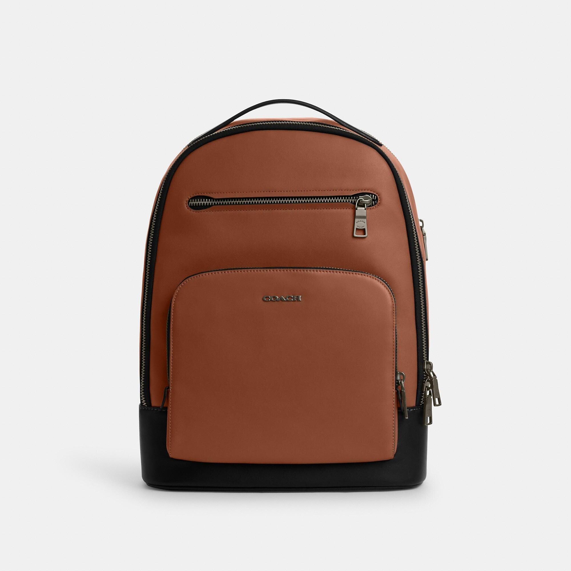 COACH Ethan Backpack in Brown | Lyst