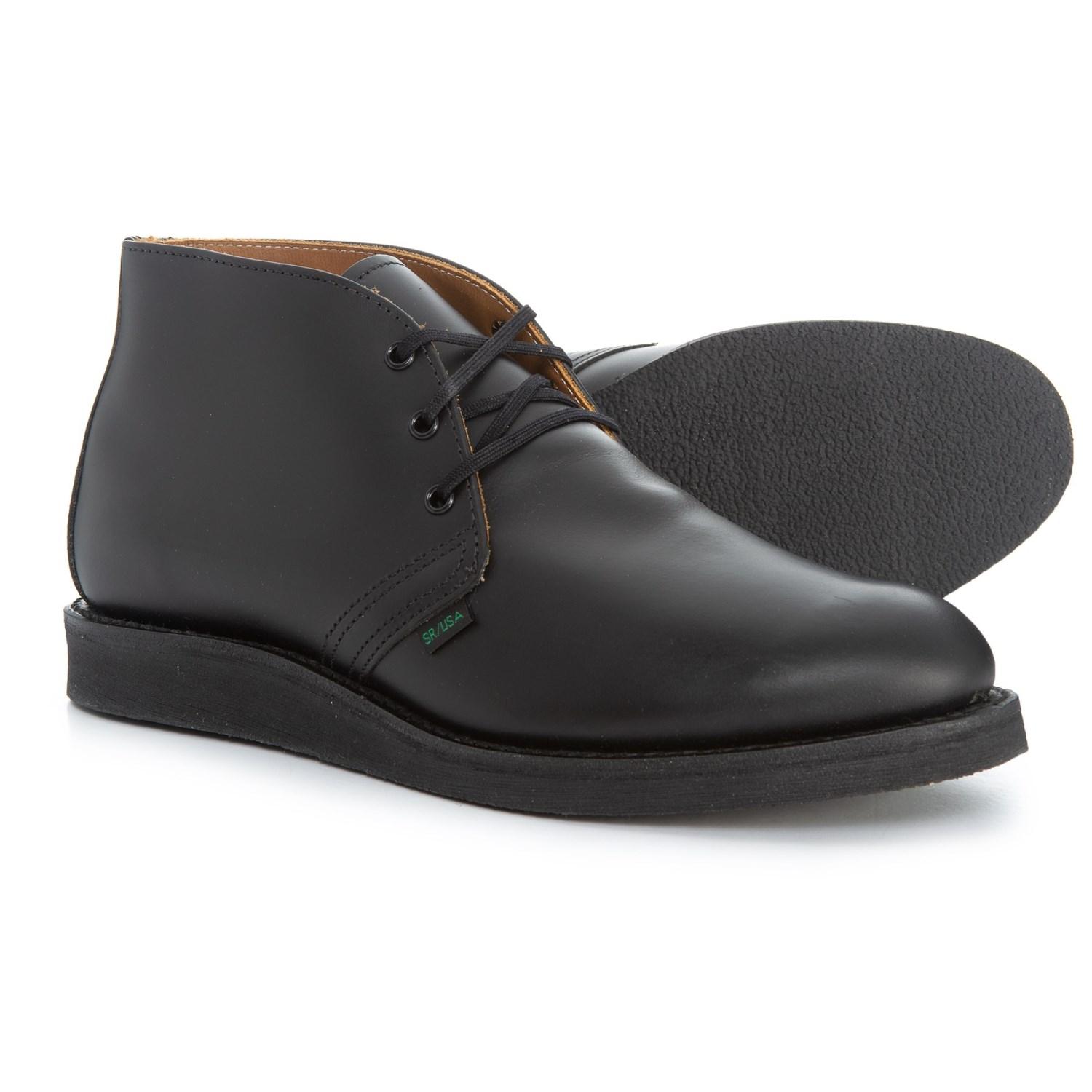 Red Wing Postman Chukka in Black for Men | Lyst