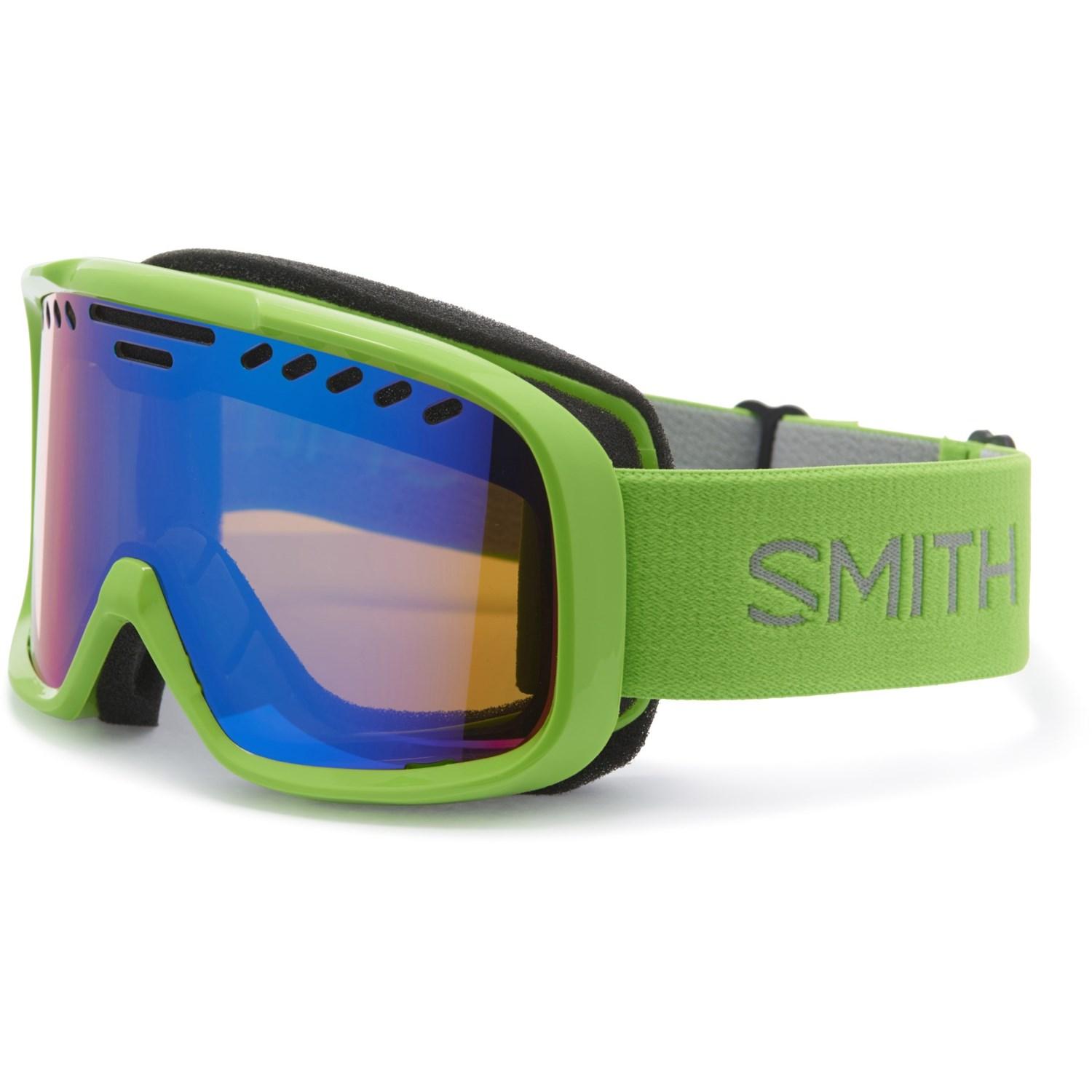 Smith Optics Project Mirror Ski Goggles In Green For Men Lyst