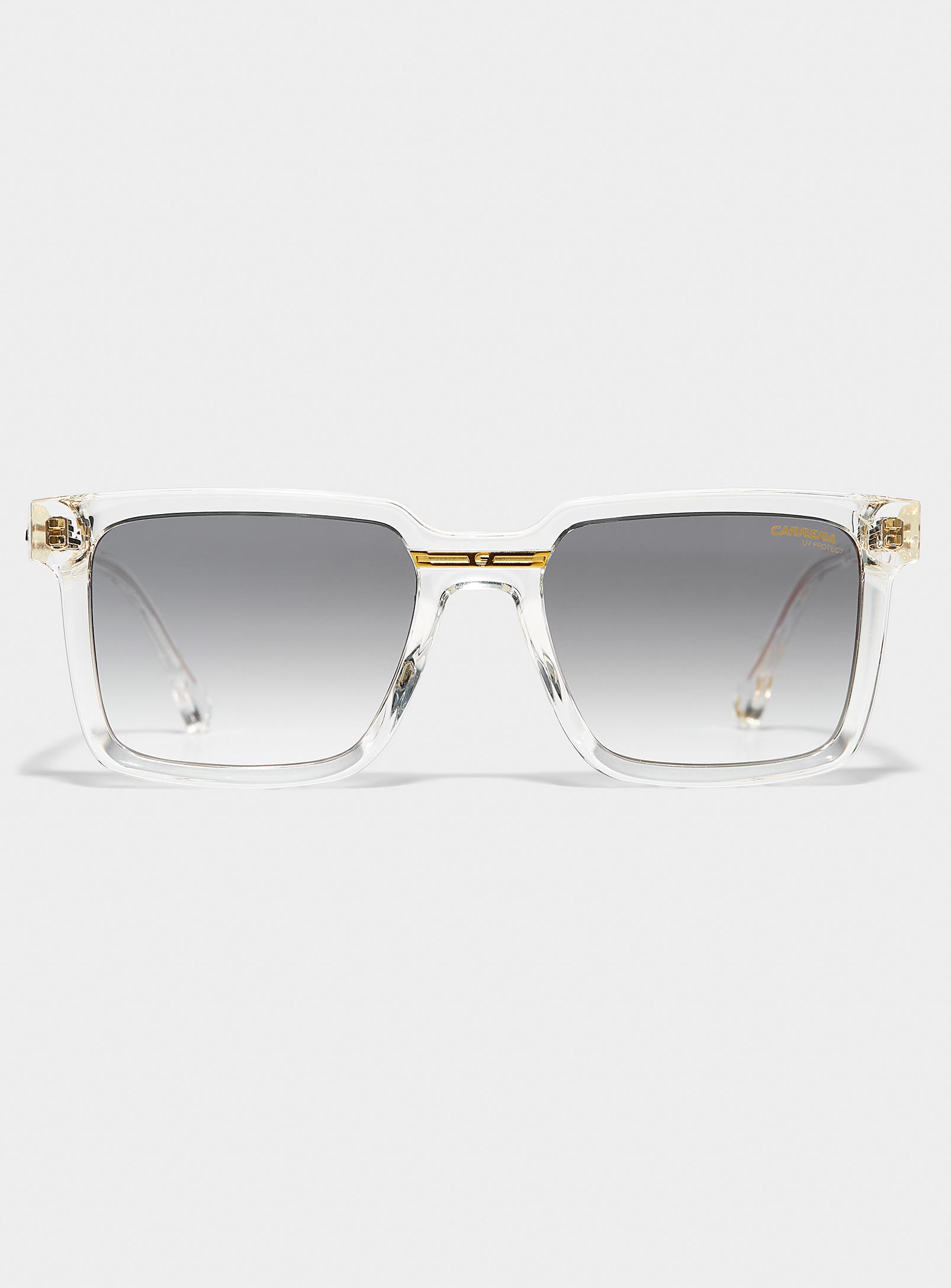 Carrera Victory Translucent Frame Sunglasses in Gray for Men | Lyst