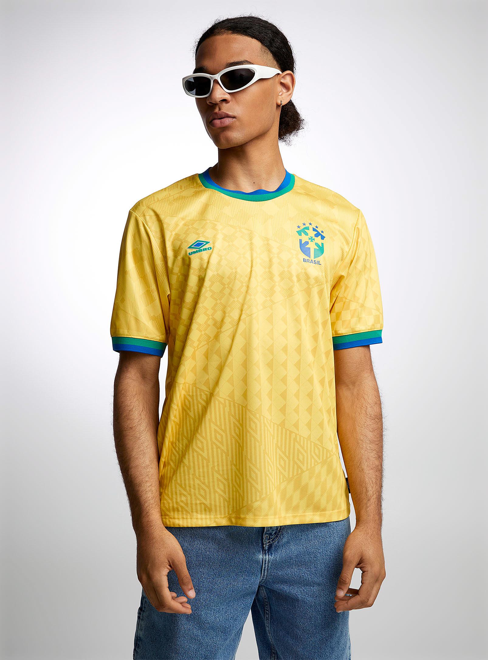 Umbro Brasil Soccer Jersey in Yellow for Men | Lyst