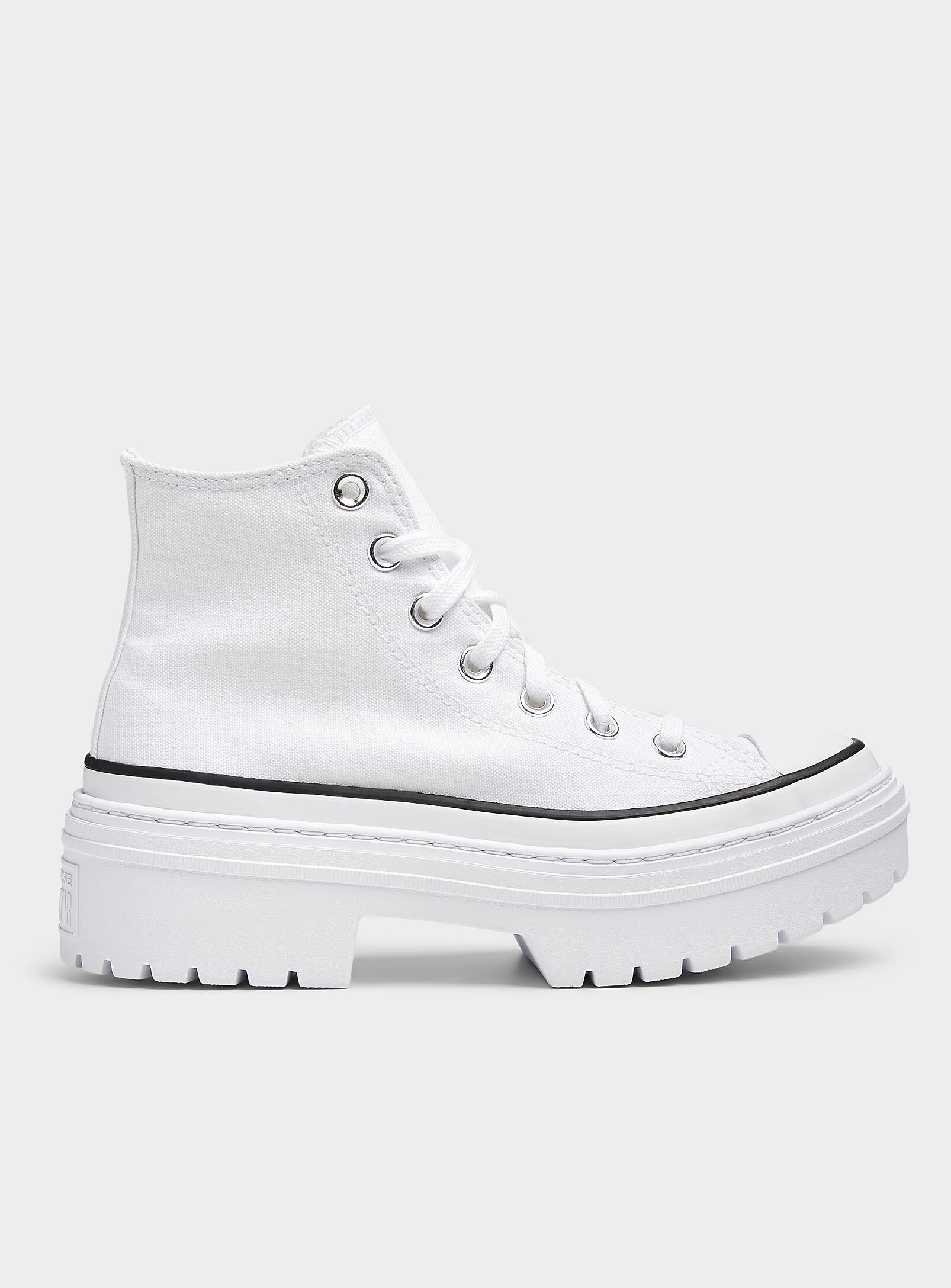 Converse Chuck Taylor All Star High Top Notched Heel Platform Sneakers ...