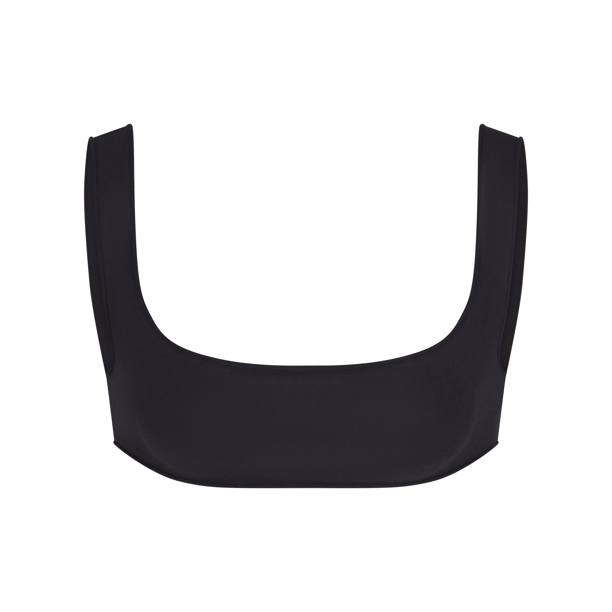 Skims Micro Scoop Bralette in Black | Lyst