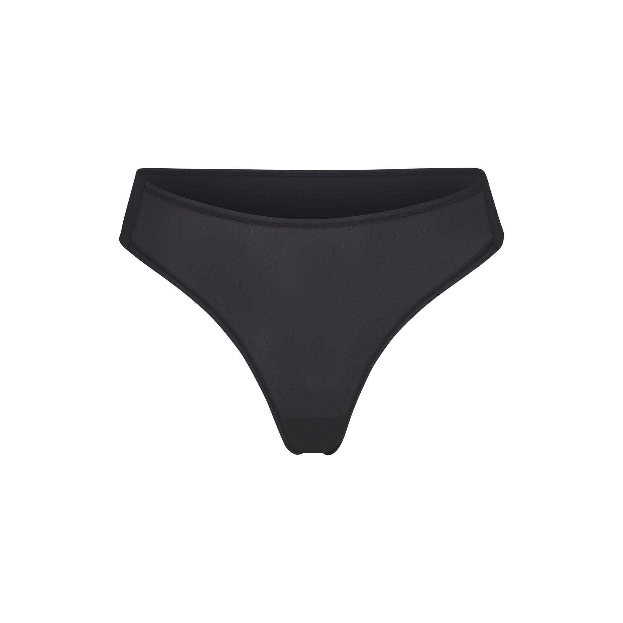 Skims Adaptive Fits Everybody Thong in Black | Lyst