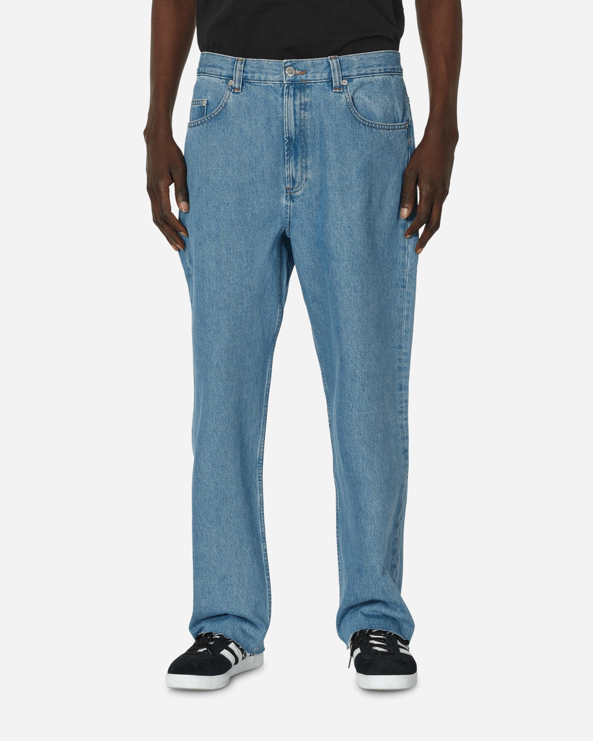 A.P.C. Relaxed Raw Edge Jeans Light in Blue for Men | Lyst