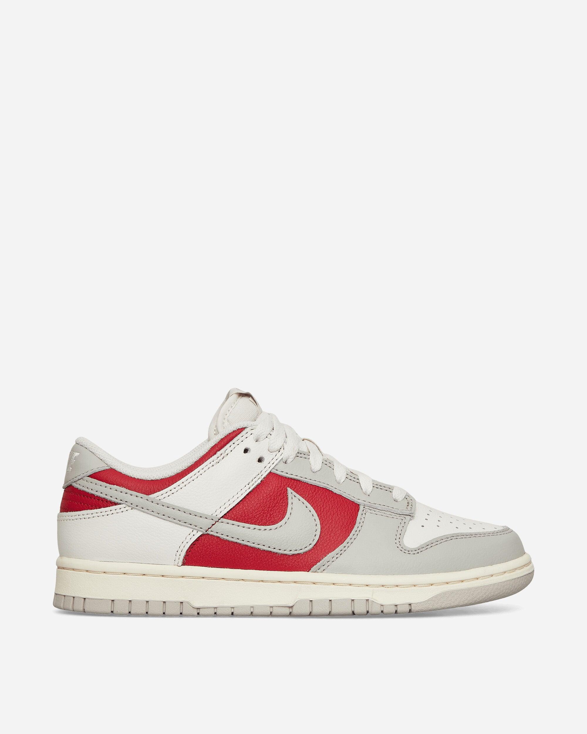 Nike Dunk Low Retro Sneakers Phantom / Gym Red in White for Men | Lyst