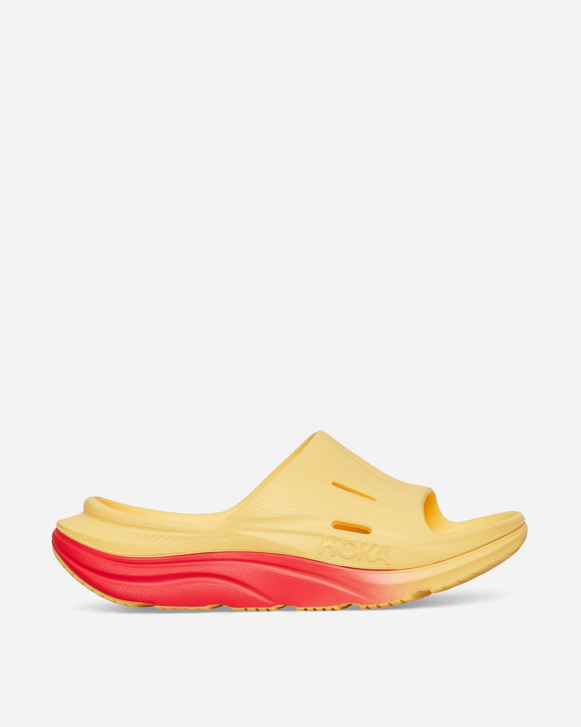 Hoka One One Recovery Slides 3 Poppy / Cerise in Orange for Men | Lyst