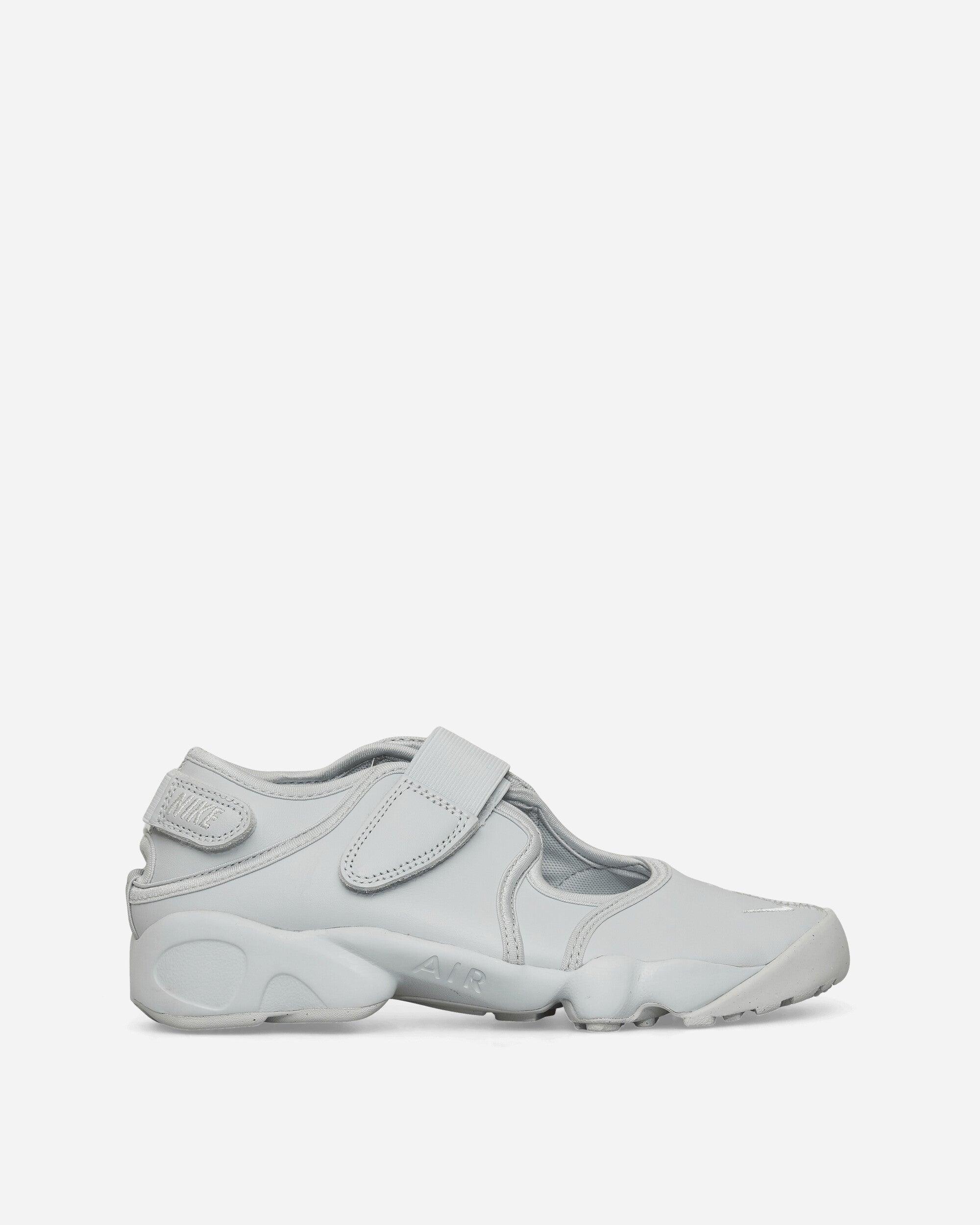 Nike S Air Rift Leather Sandals Pure Platinum in White | Lyst