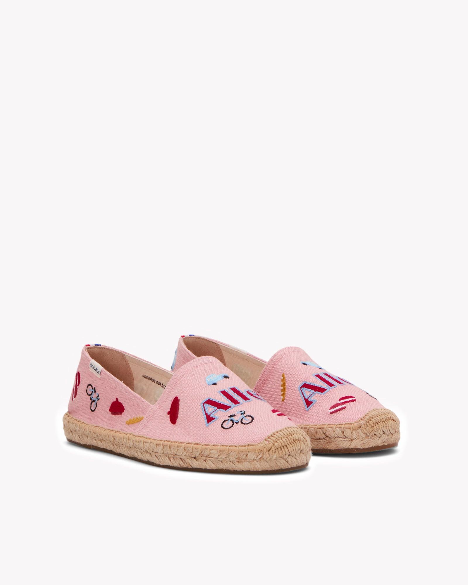 Soludos The Original Espadrille - Embroidery / France - Rosa Pink | Lyst