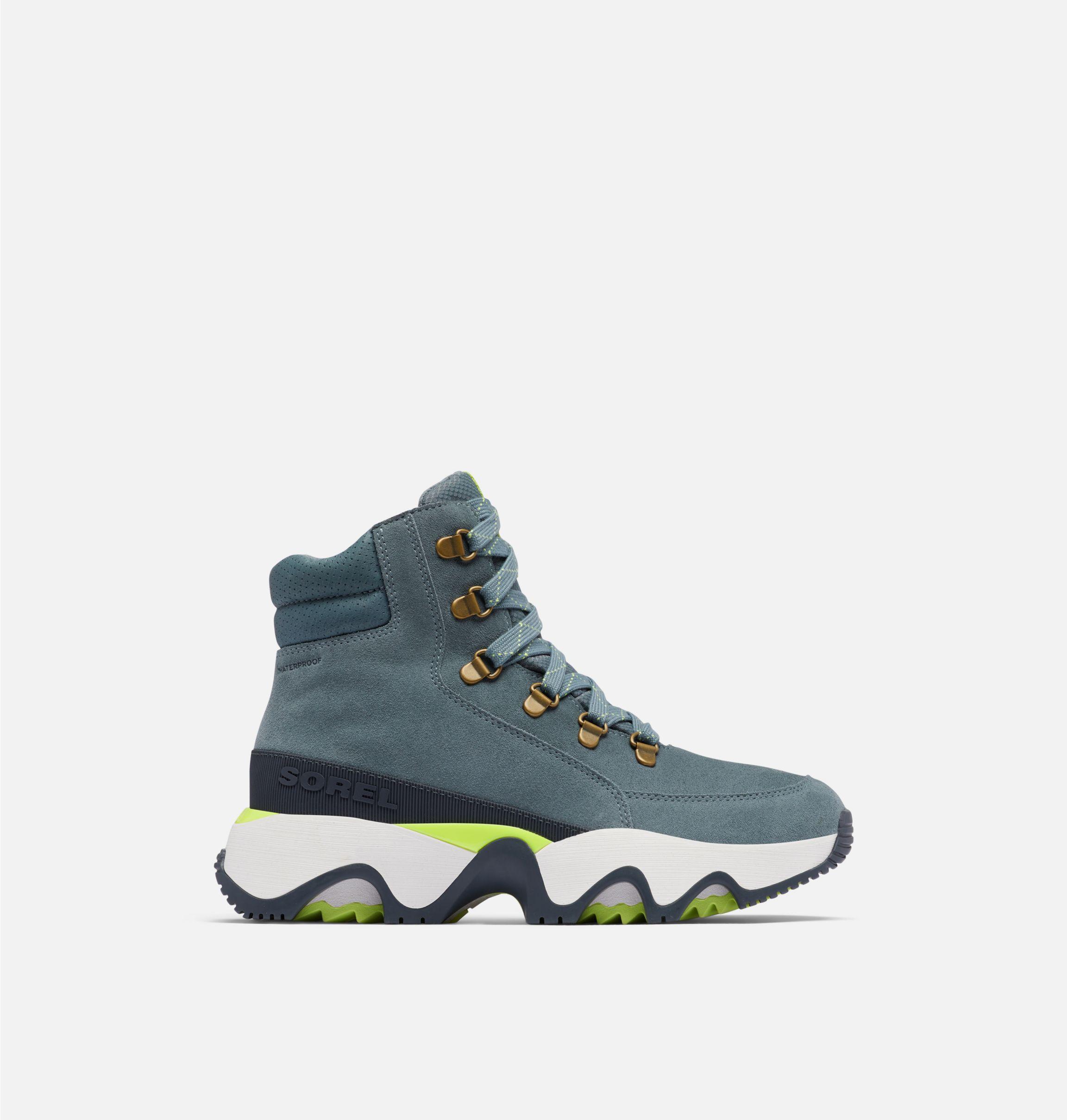 Sorel Kinetic Impact Conquest Sneaker Boot In Blue Lyst