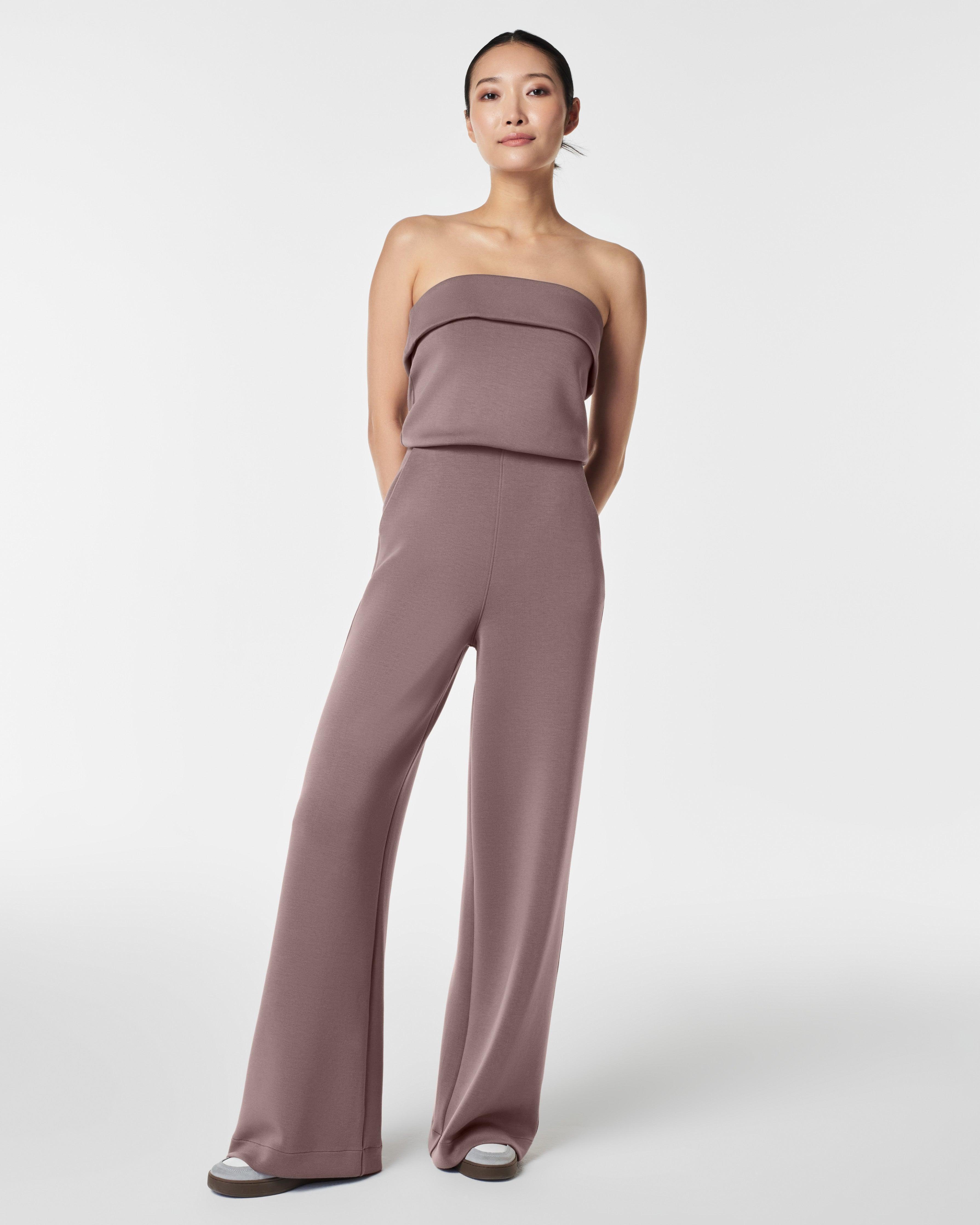 Spanx ® Airessentials Strapless Jumpsuit in Purple | Lyst