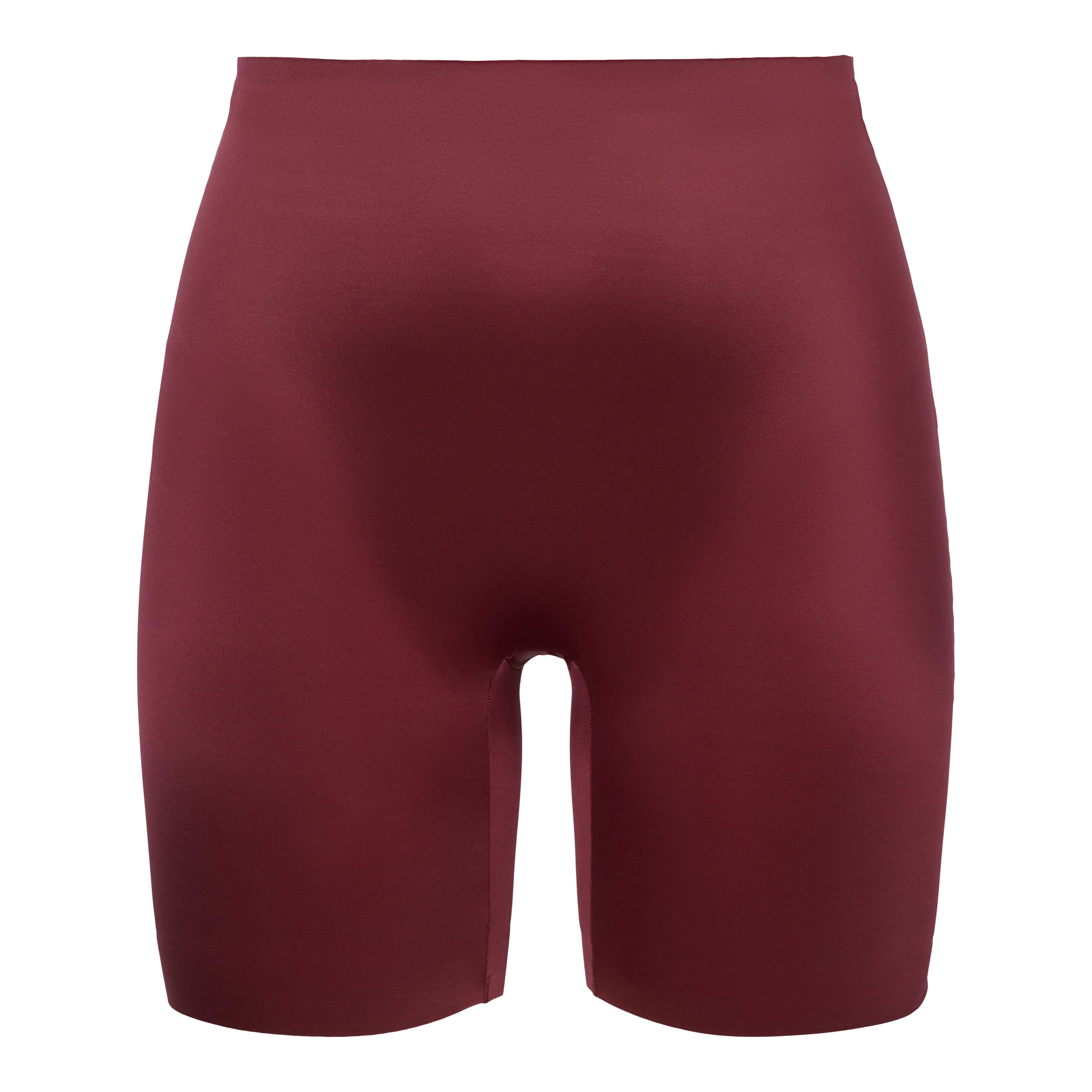 Spanx Shaping Satin Mid-thigh Short in Red | Lyst Spanx Shaping Satin Mid-thigh Short in Red | Lyst
