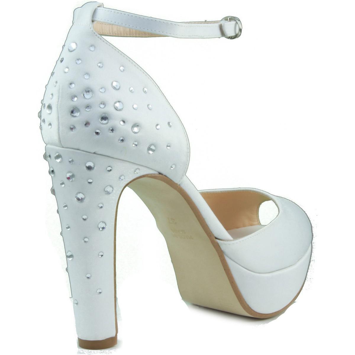 Ángel Alarcón Wedding Shoes Women's Court Shoes In White - Lyst