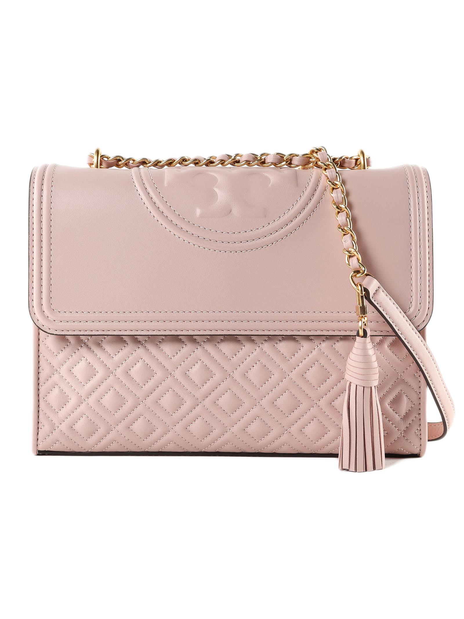Shell Pink Tory Burch Purse For Women's | semashow.com