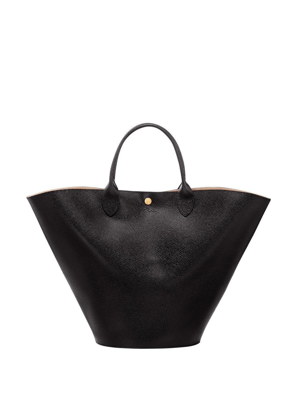 Longchamp `Epure` Extra Large Tote Bag in Black | Lyst