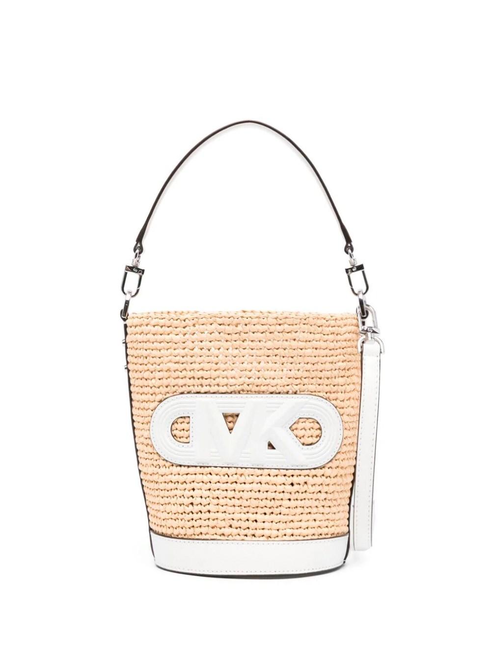Michael Kors `Townsend` Small Convertible Bucket Crossbody Bag in White ...