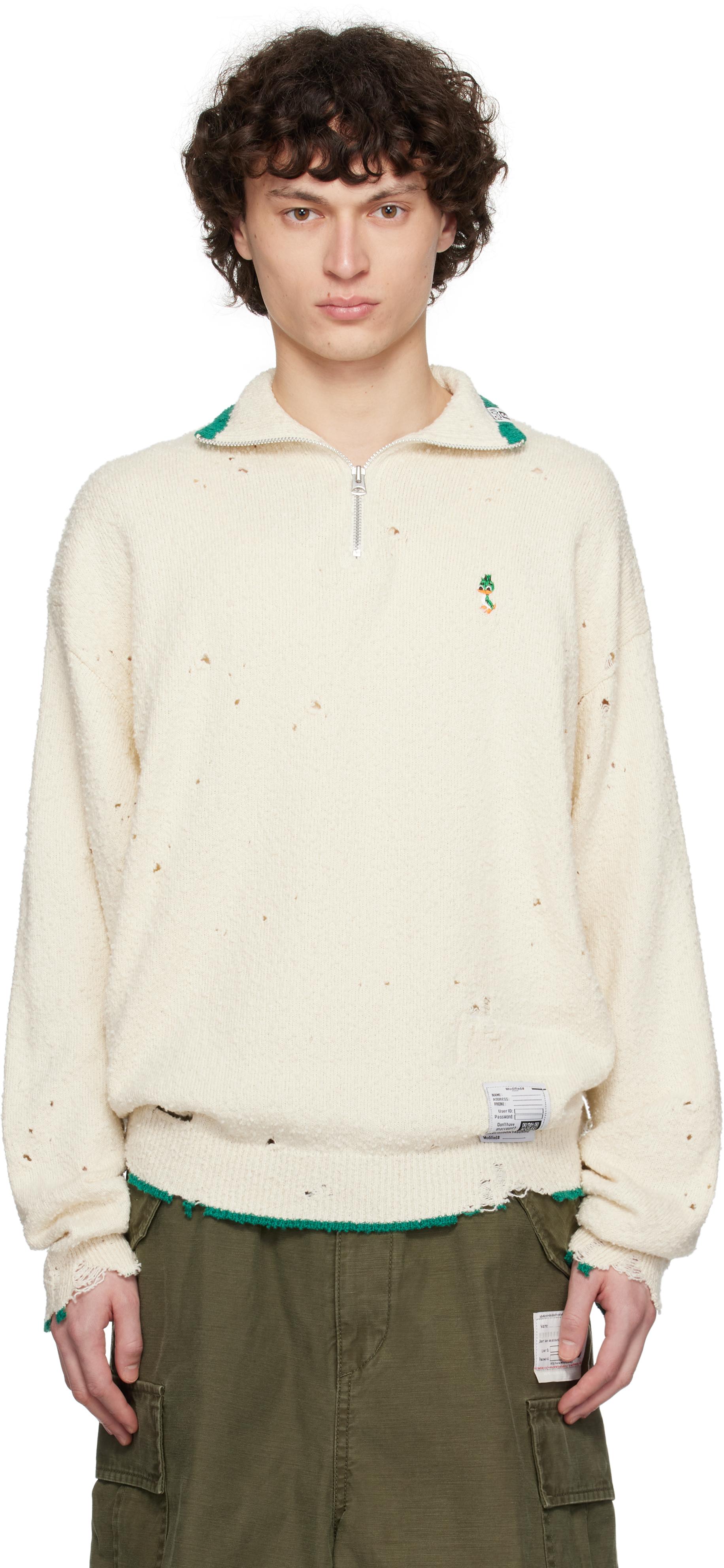Maison Mihara Yasuhiro Knitwear for Men | Online Sale up to Maison Mihara Yasuhiro Knitwear for Men | Online Sale up to