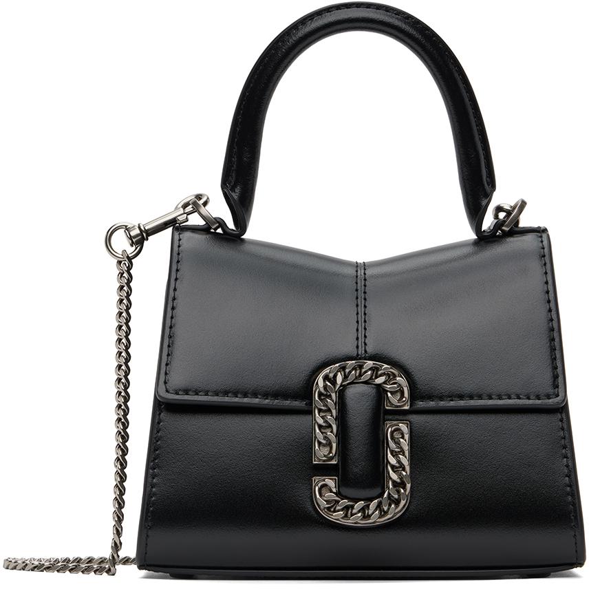 Marc Jacobs 'The St. Marc Mini Top Handle' Bag in Black | Lyst
