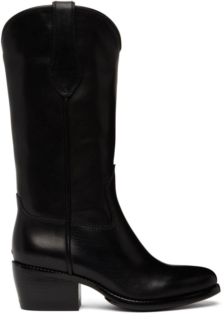 Rag & Bone Ragbone Rb Cowboy Boots in Black | Lyst