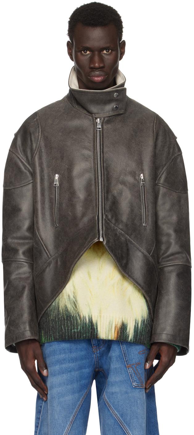 Rick Owens メンズ ブラック Porterville Alice Strobe レザー Rick Owens メンズ ブラック Porterville Alice Strobe レザー