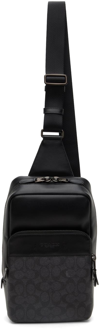 COACH Gotham Pack Bag in Black for Men | Lyst
