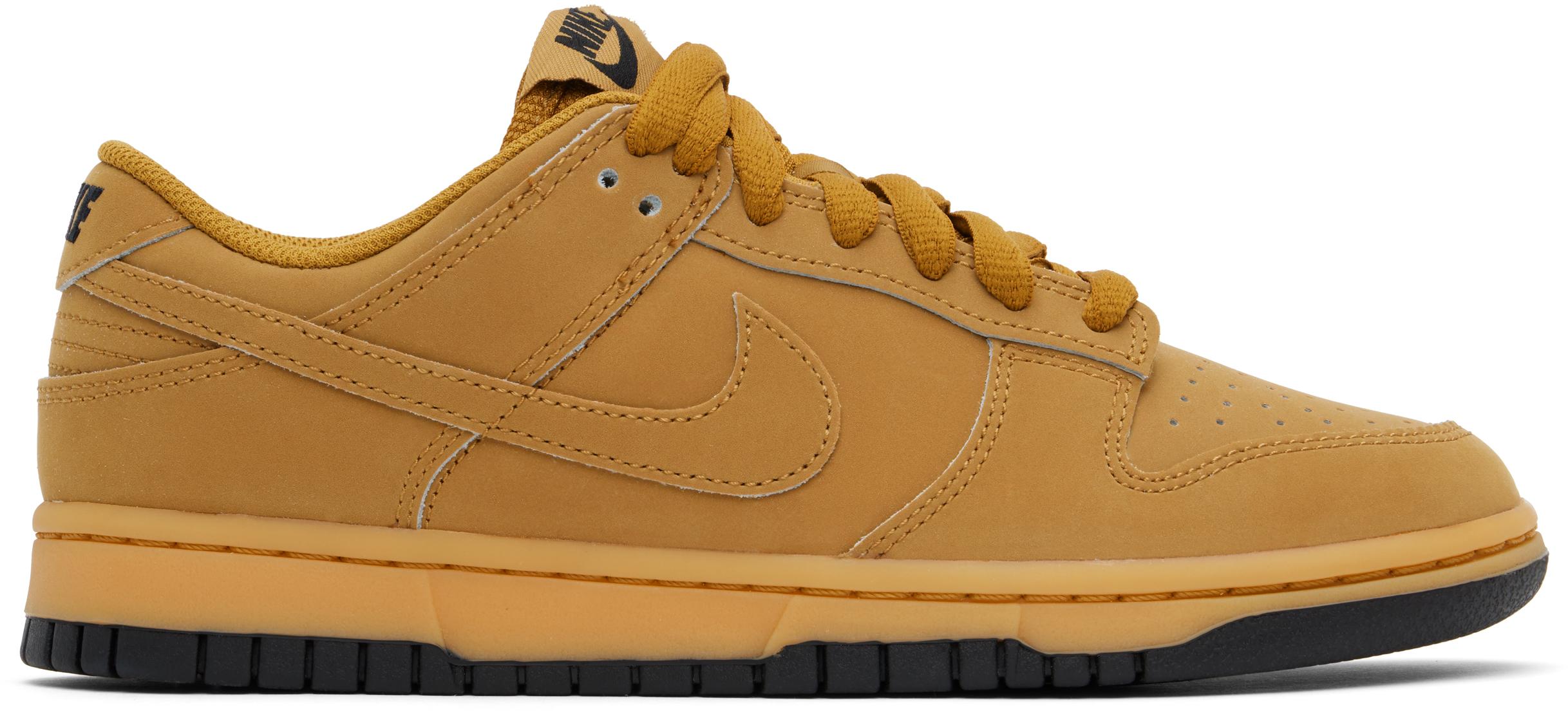 Nike Tan Dunk Low Retro Se Sneakers in Black for Men | Lyst
