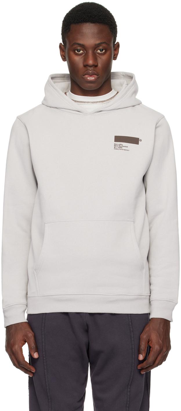 AFFXWRKS メンズ ブラック グレー Standardised フーディ AFFXWRKS メンズ ブラック グレー Standardised フーディ