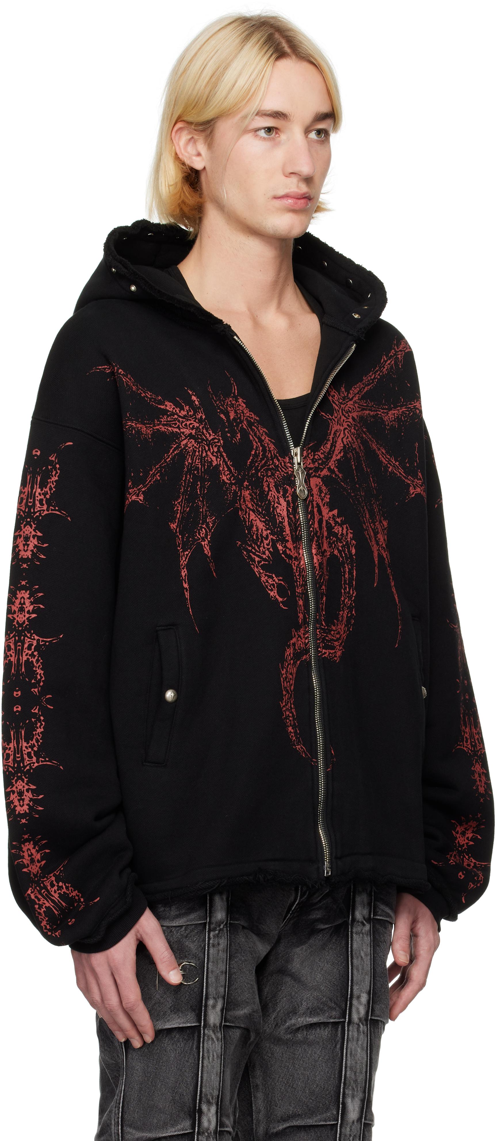 THUG CLUB Dragon Stud Zip-Up Hoodie in Black for Men | Lyst THUG CLUB Dragon Stud Zip-Up Hoodie in Black for Men | Lyst
