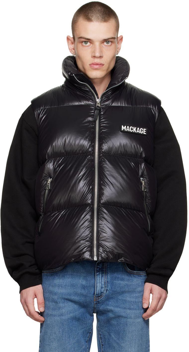 Mackage Synthetic Kane Down Vest in Black for Men | Lyst