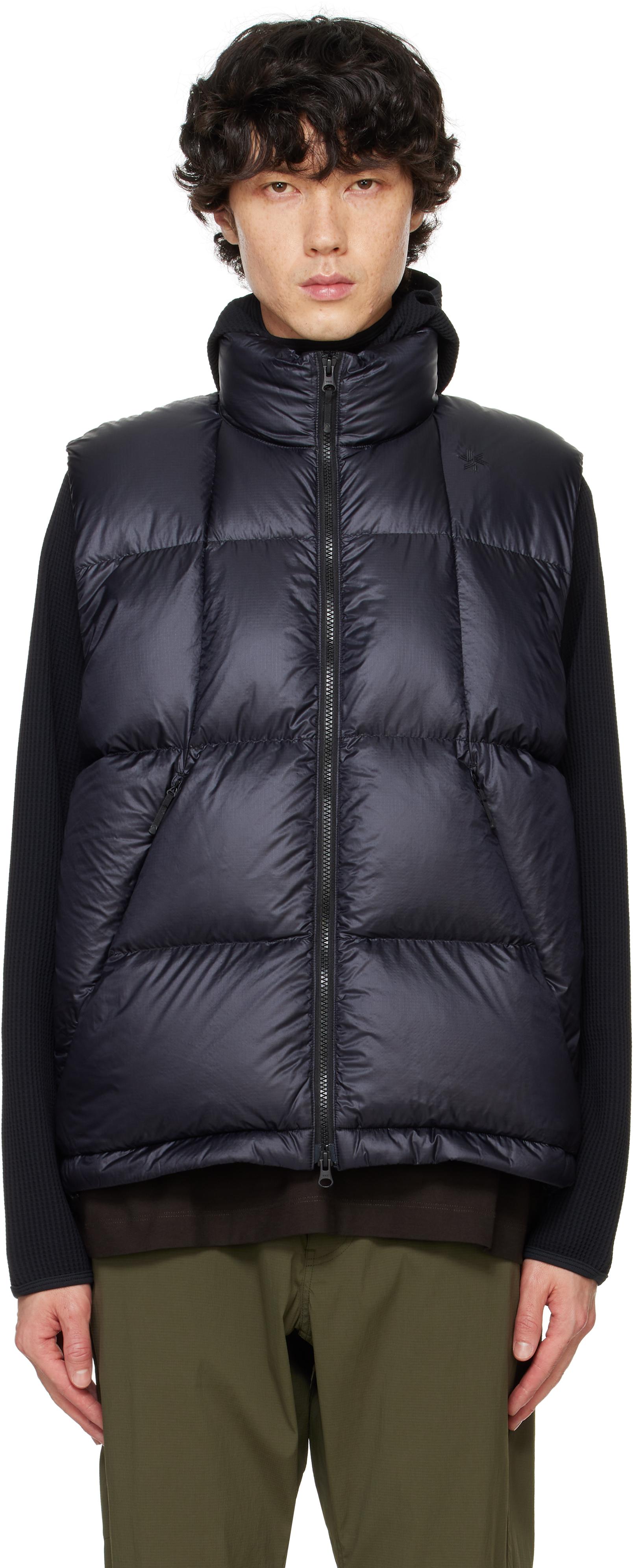 Goldwin Pertex Quantum Down Vest in Black for Men | Lyst