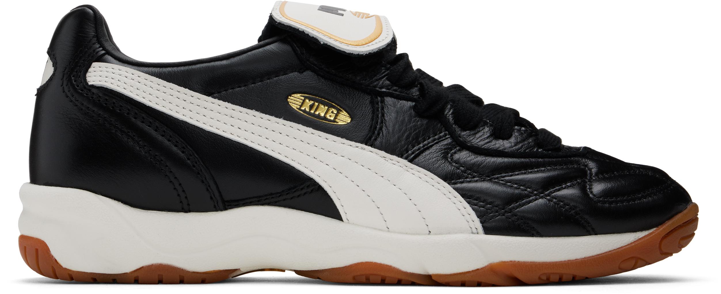 PUMA King Indoor Sneakers in Black for Men | Lyst