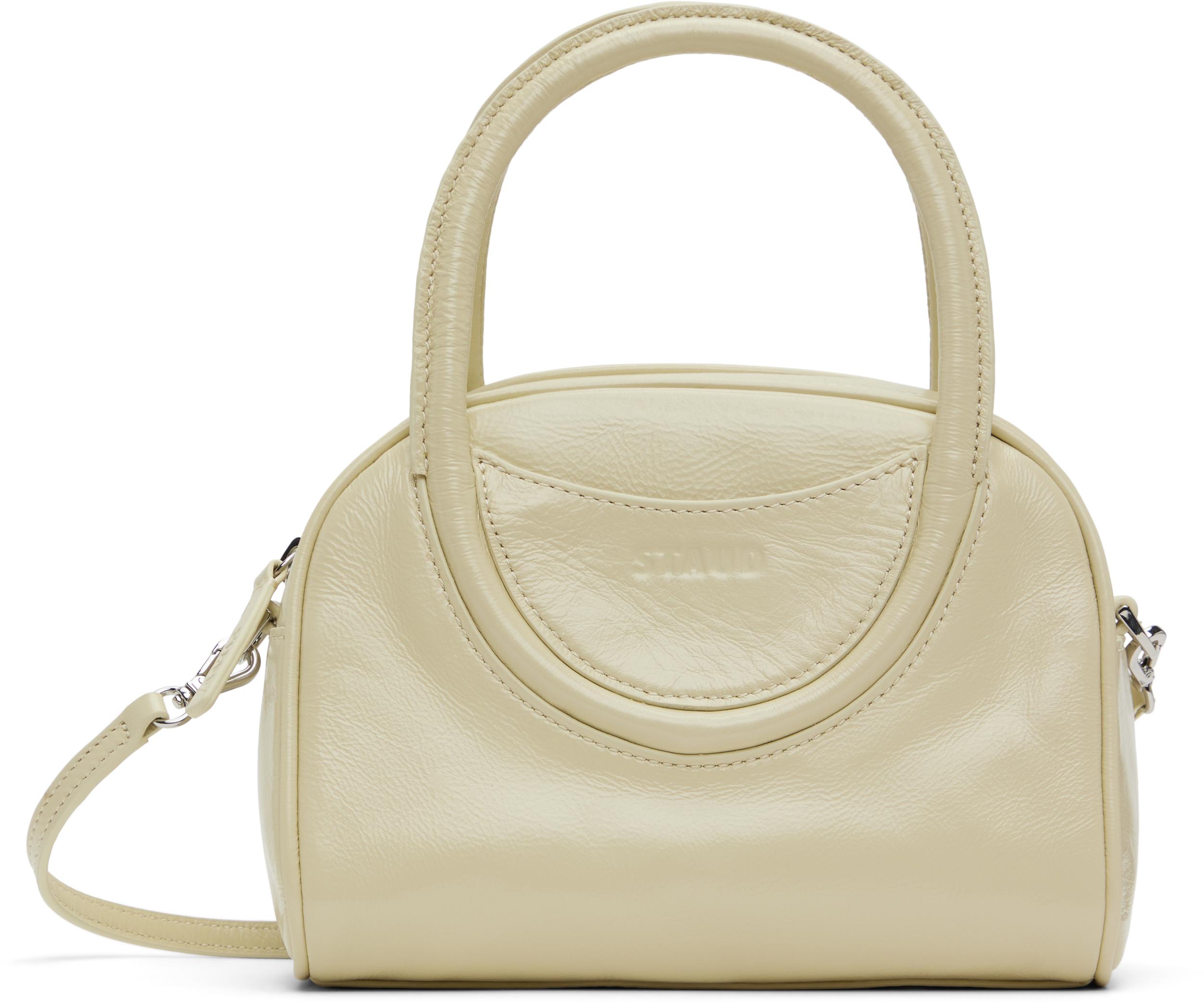 STAUD Off- Maude Mini Bowler Bag in Metallic | Lyst