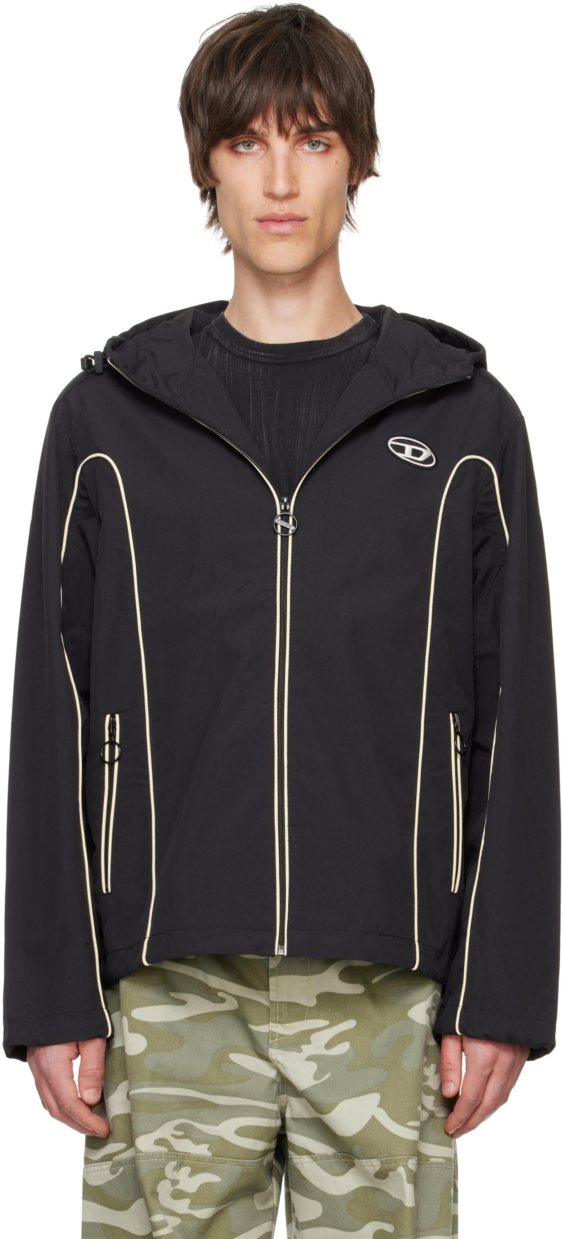 DIESEL J-Hives Jacket in Black for Men | Lyst