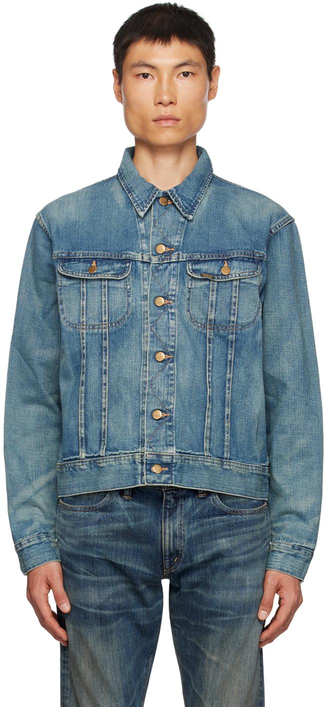 RRL Leeland Denim Jacket in Blue for Men | Lyst UK