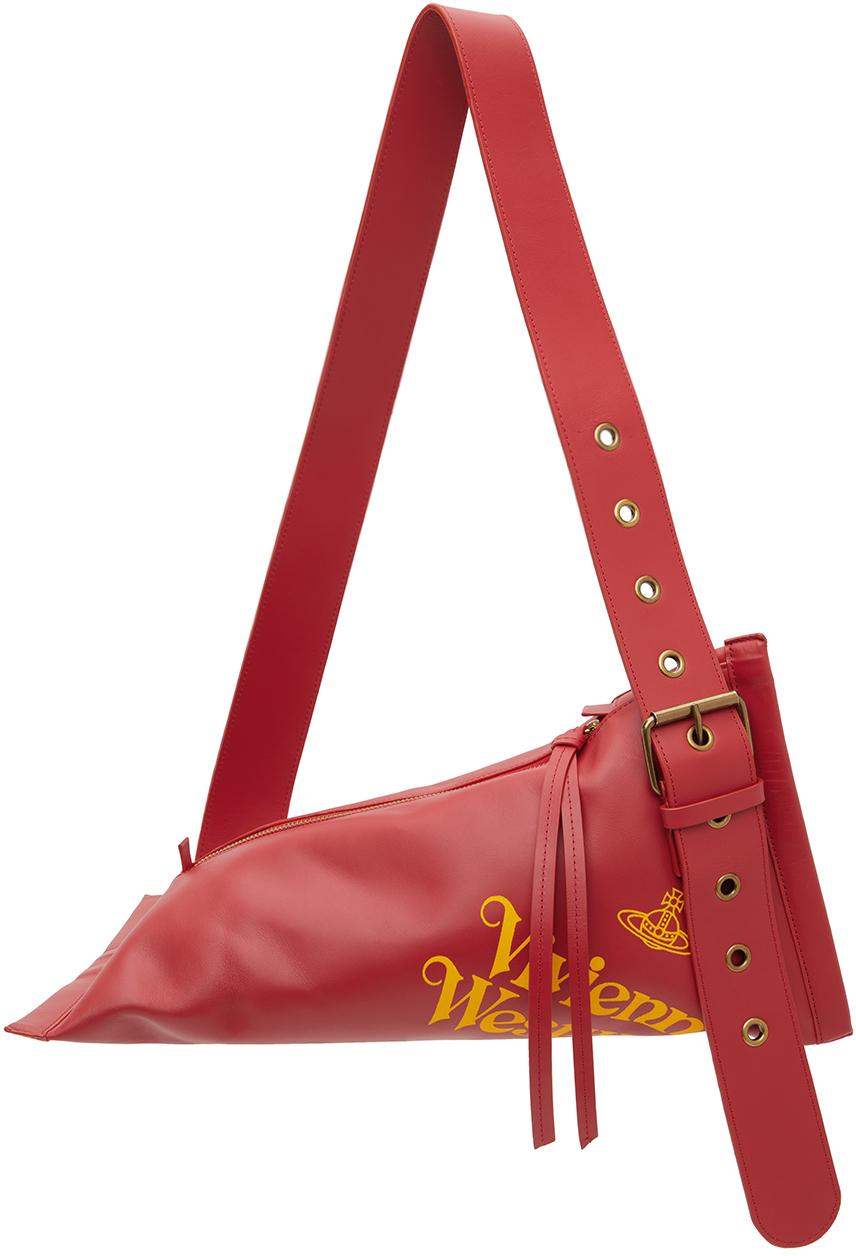 Vivienne Westwood Carrie Crossbody Bag in Red for Men | Lyst