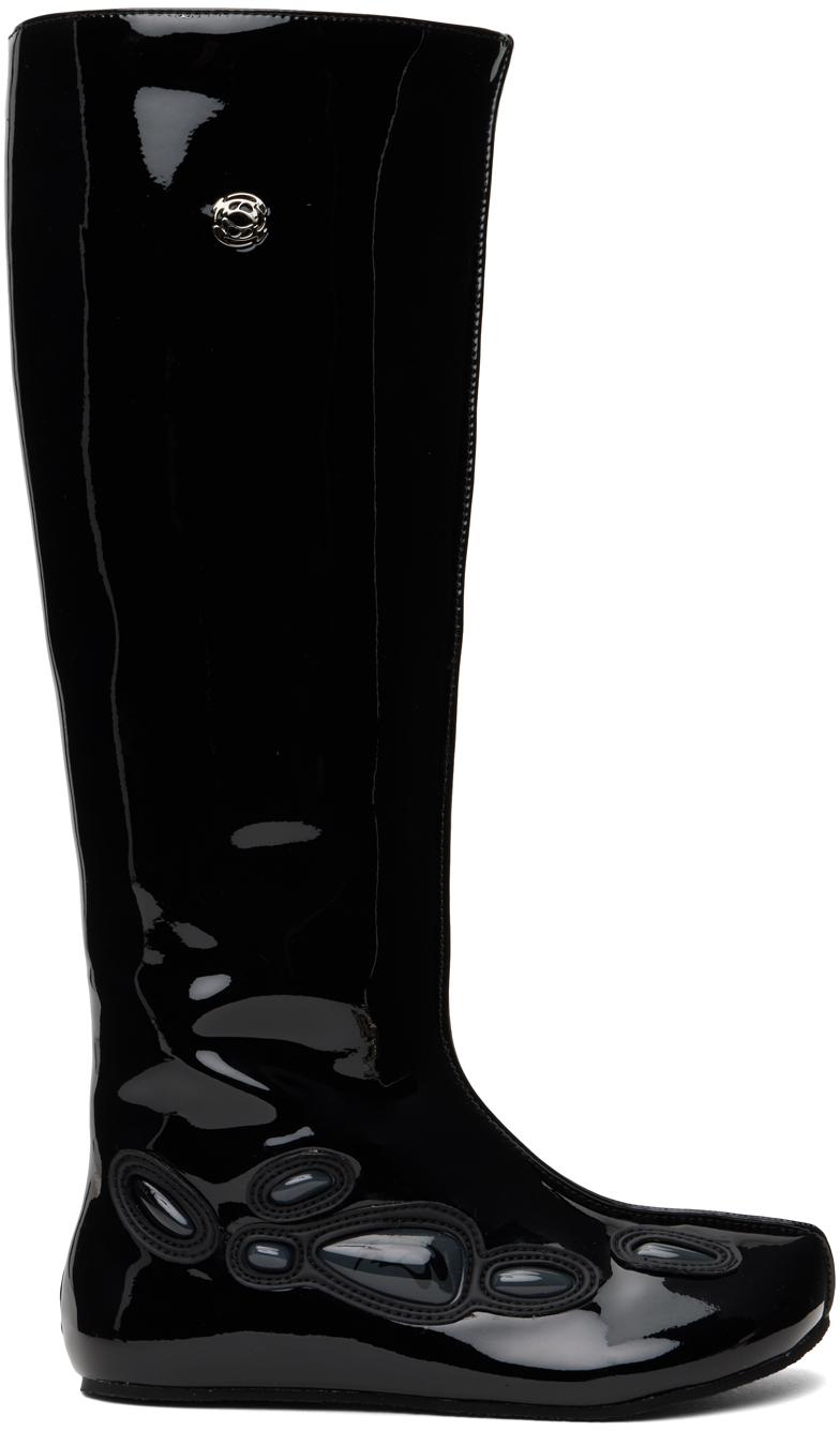 Rombaut Ssense Exclusive Alien Barefoot Tall Boots in Black | Lyst