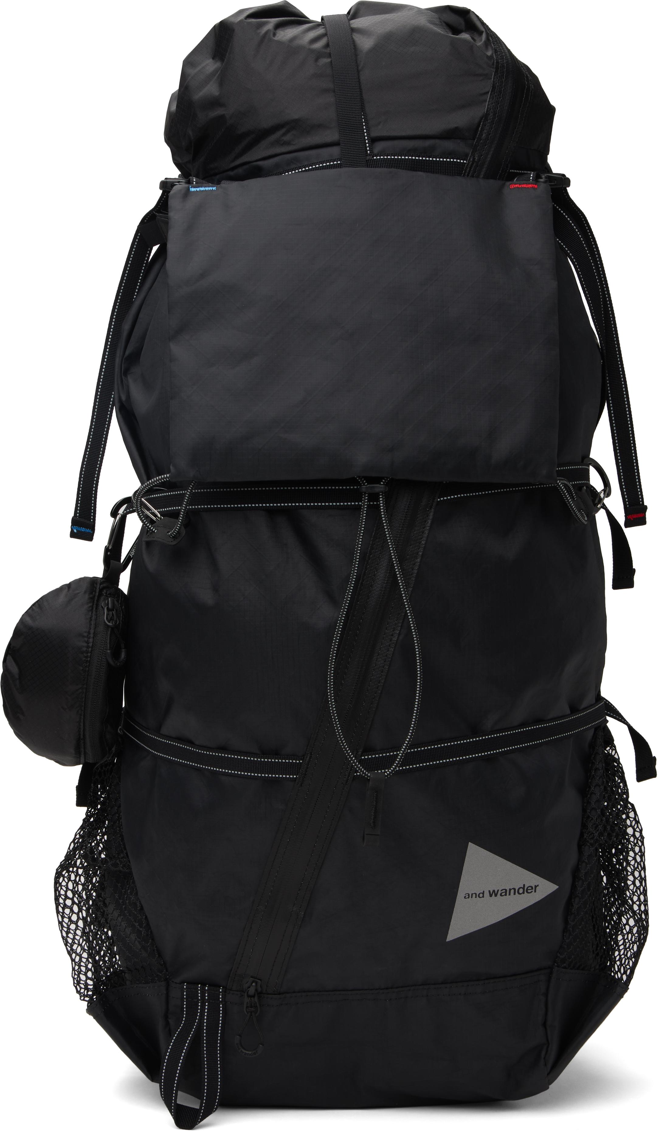 and wander Ecopak 45L Backpack in Black for Men | Lyst
