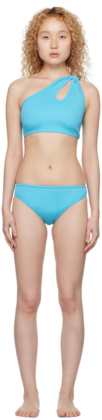 Agua Bendita レディース ブルー Alicia ビキニボトム ビーチ Agua Bendita レディース ブルー Alicia ビキニボトム ビーチ
