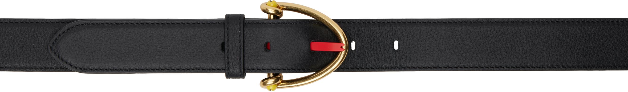 Bottega Veneta Snake Belt in Black for Men | Lyst