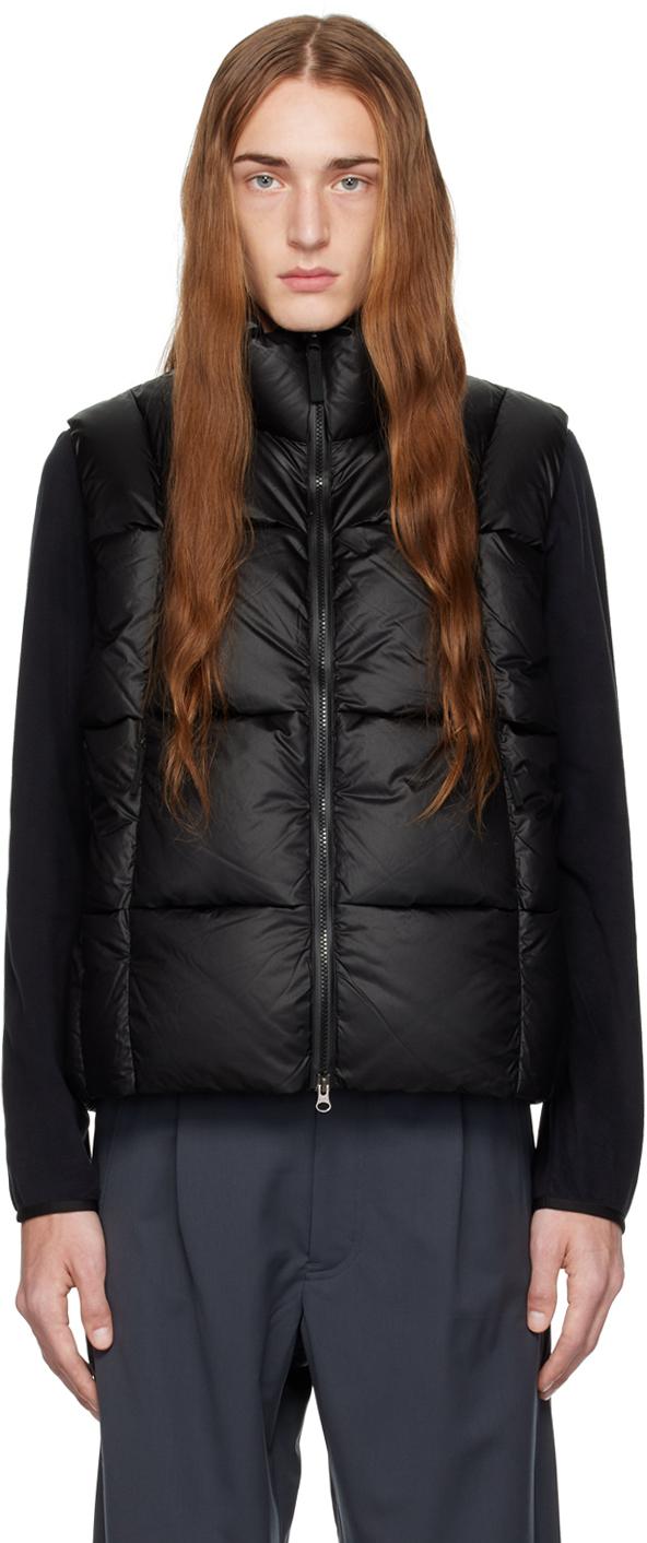 Goldwin Three-Dimensional Down Vest in Black for Men | Lyst