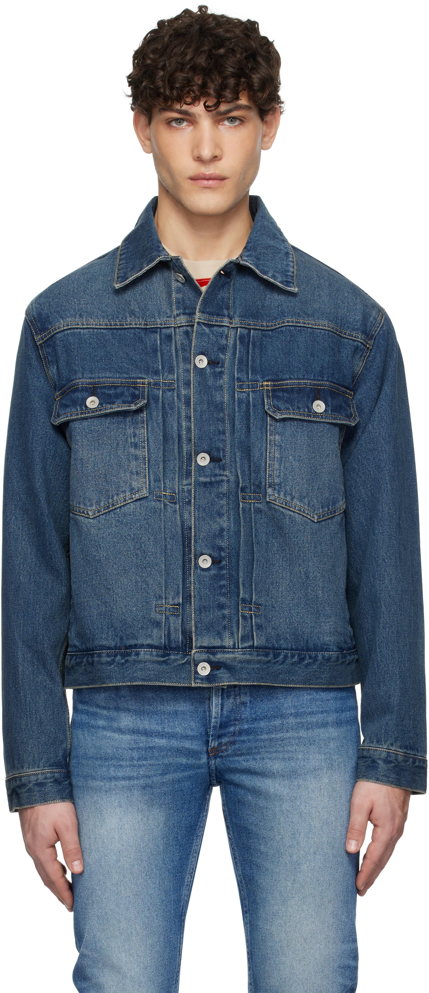Uniform Bridge 2Nd Type Denim Jacket in Blue for Men | Lyst