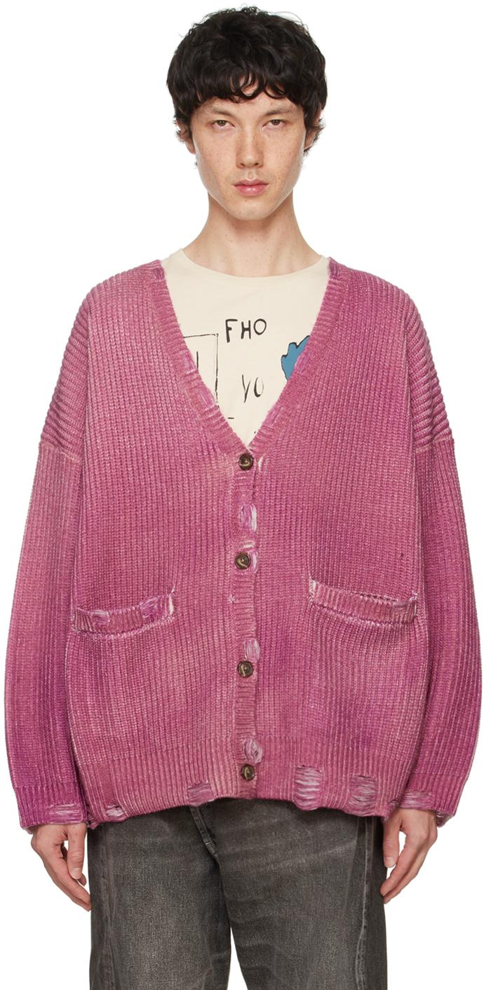 R13 Oversized Cardigan in Pink for Men | Lyst R13 Oversized Cardigan in Pink for Men | Lyst