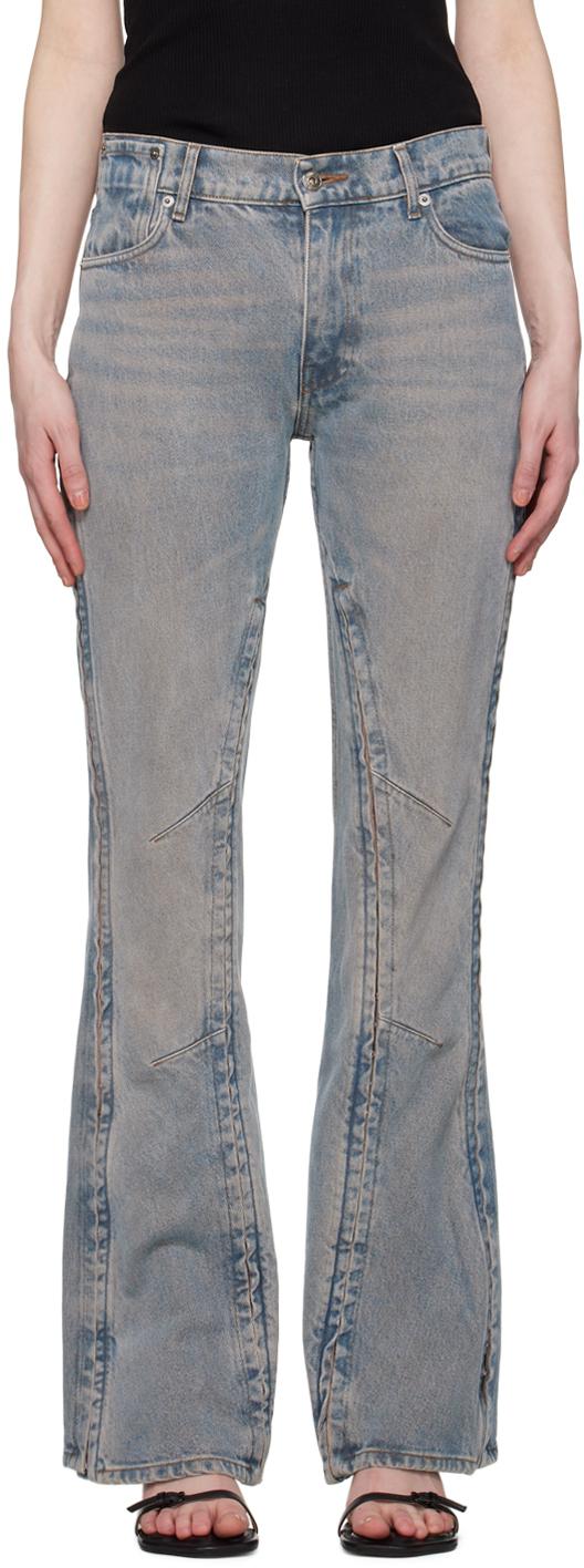 Y. Project Hook-Eye Jeans in Black | Lyst