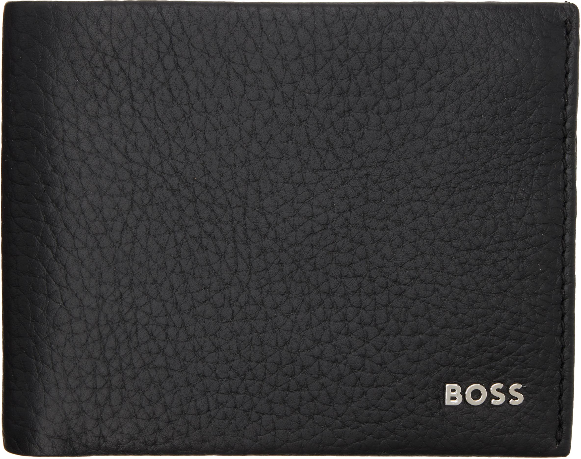 BOSS Logo Lettering Wallet in Black for Men | Lyst