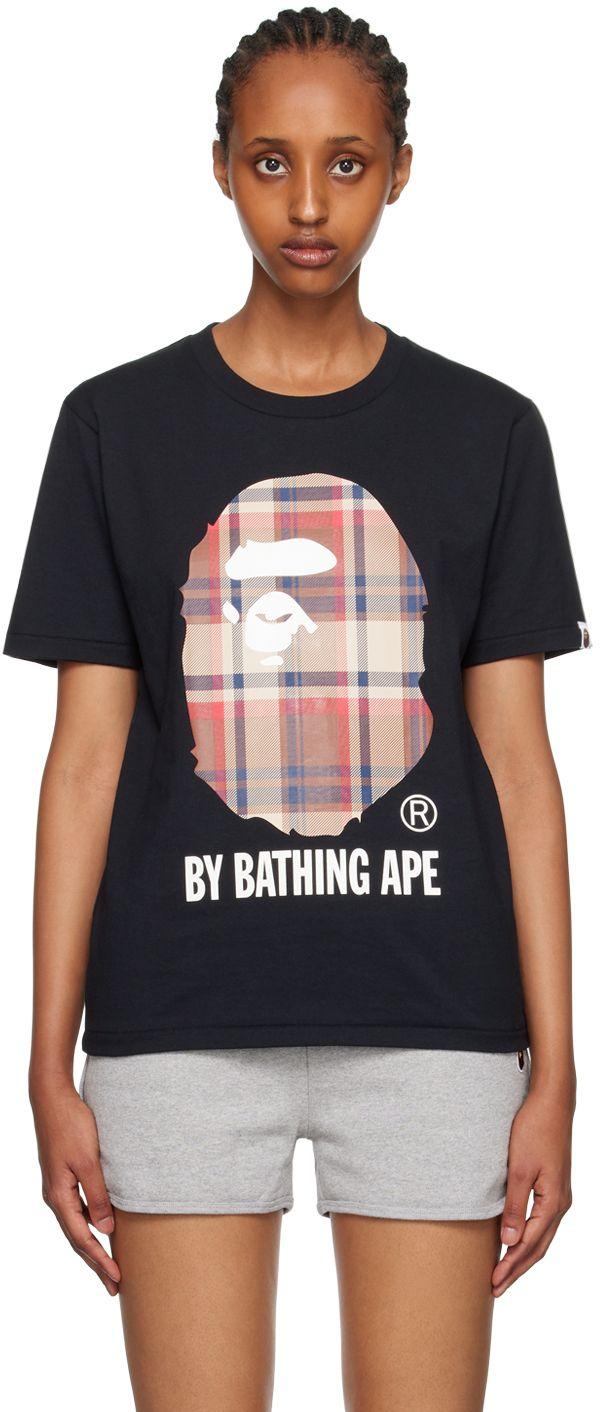 A Bathing Ape Black 'by Bathing Ape' T-shirt | Lyst