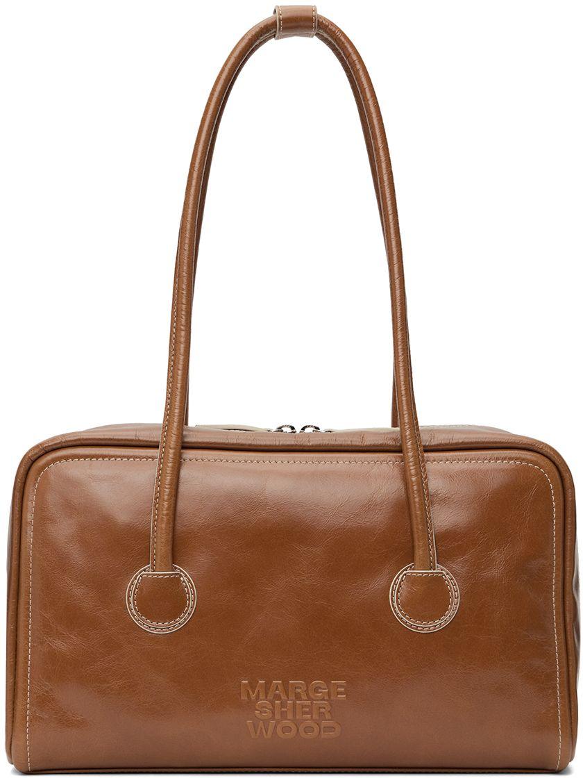 Marge Sherwood Brown Soft Boston Bag | Lyst