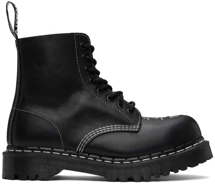 Dr. Martens Black 1460 Pascal Bex Exposed Steel Toe Boots for Men | Lyst UK